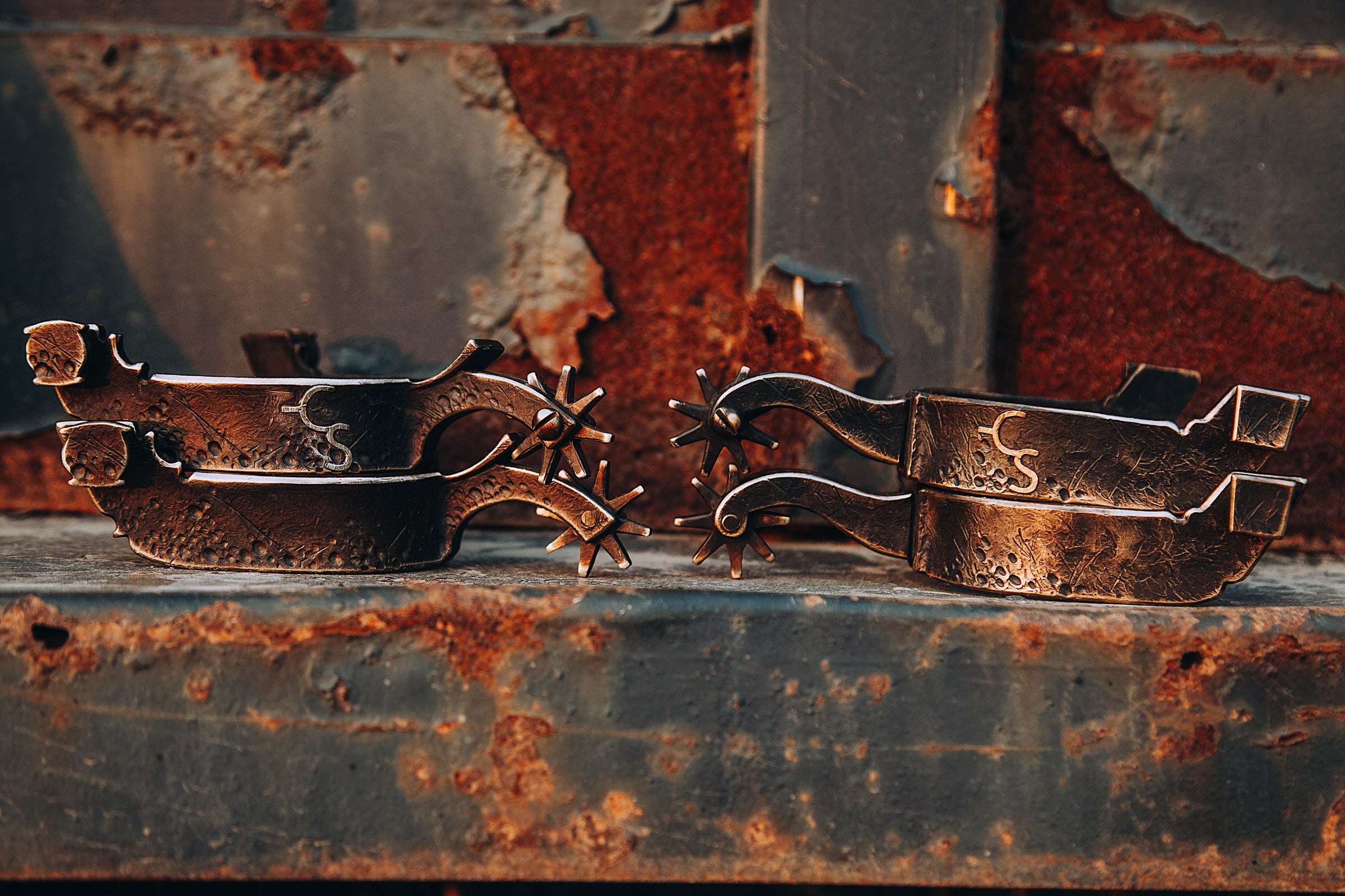 Rough-out Spurs | Carroll Spur Co.